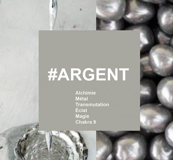 La couleur argent en Colordecotherapy - Signification et symbolique