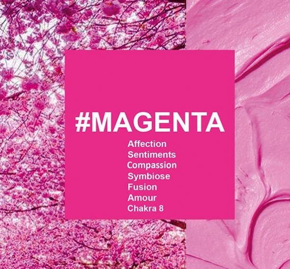 La couleur rose magenta en Colordecotherapy - Symbolique